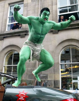 Incredible Hulk Flexes His Muscles Editorial Stock Photo - Stock Image ...