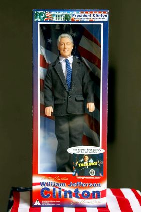 Bill Clinton Talking Action Figure Editorial Stock Photo - Stock Image ...