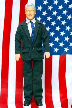 Bill Clinton Talking Action Figure Editorial Stock Photo - Stock Image ...
