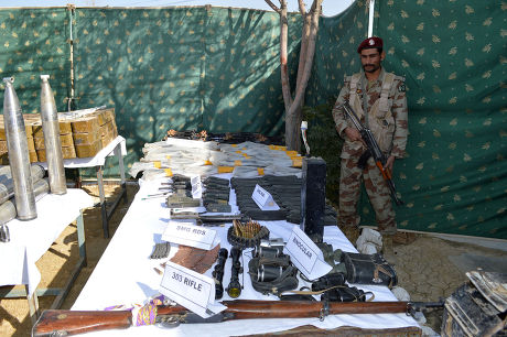 Pakistani Paramilitary Frontier Corps Officer Displays Editorial Stock ...