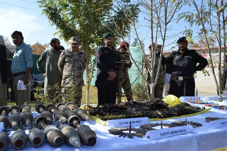 Pakistani Paramilitary Frontier Corps Officers Display Editorial Stock ...