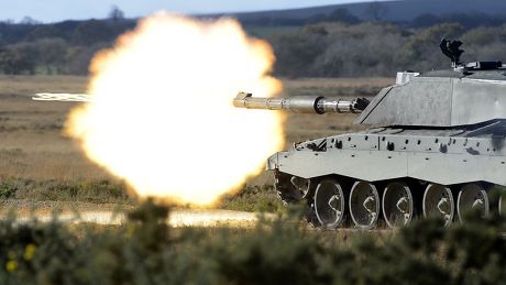 Tank Firing Practice Editorial Stock Photo - Stock Image | Shutterstock