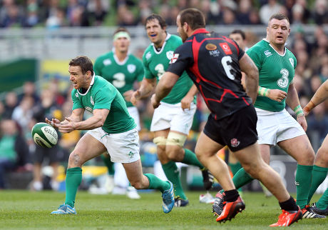 Irelands Eoin Reddan Passes Editorial Stock Photo - Stock Image ...