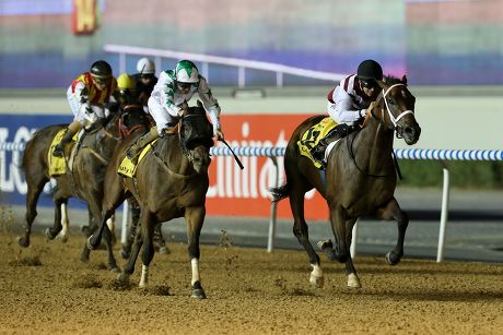 Horse Racing from Meydan Racecourse, Dubai, United Arab Emirates - 20 ...