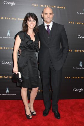 Mark Strong Wife Liza Marshall Editorial Stock Photo - Stock Image ...