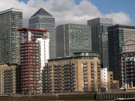 Canary Wharf Buildings Editorial Stock Photo - Stock Image | Shutterstock