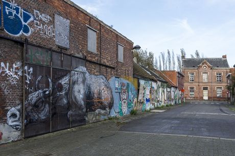 Village Doel Kind Ghost Town Most Editorial Stock Photo - Stock Image ...