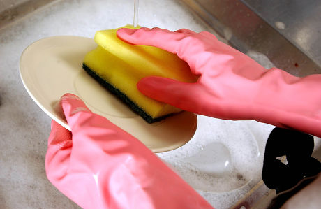 Woman Washing Model Released Editorial Stock Photo - Stock Image ...