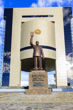Independence Memorial Museum Statue Founding Father Editorial Stock ...