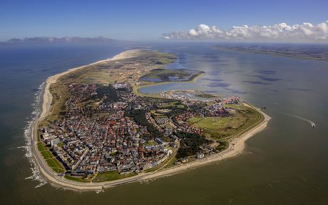 Aerial View Town Norderney Western Part Editorial Stock Photo - Stock ...