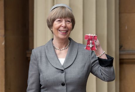 Lady Penelope Viscountess Cobham Who Received Editorial Stock Photo ...