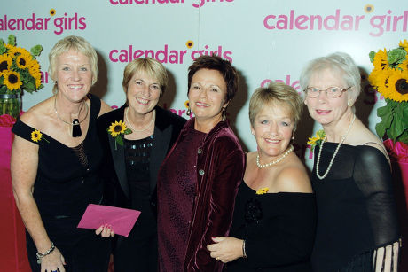 Julie Walters Real Calendar Girls Patricia Editorial Stock Photo ...