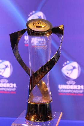 Uefa U21 Trophy On Display Editorial Stock Photo - Stock Image ...