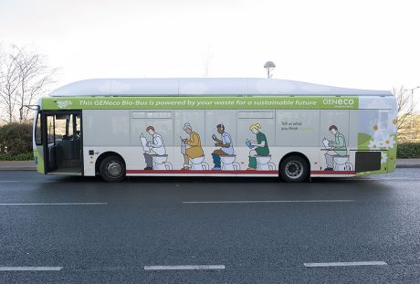 Uks First Biobus Powered On Food Editorial Stock Photo - Stock Image ...
