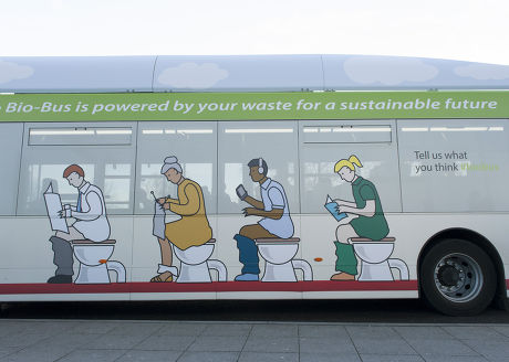 __COUNT__ Bio-Bus from Bath to Bristol Airport, Britain - 24 Nov 2014 ...