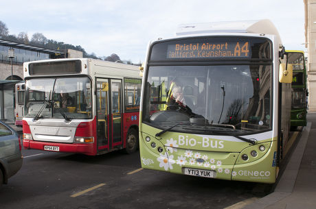 Uks First Biobus Powered On Food Editorial Stock Photo - Stock Image ...