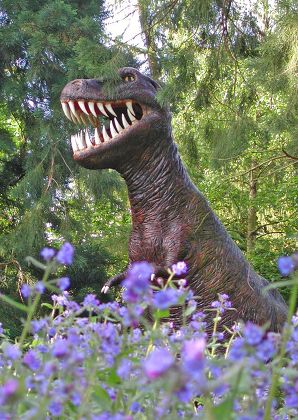 Tawny Owl Nesting Mouth Tyrannosaurus Rex Editorial Stock Photo - Stock ...