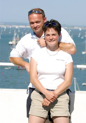 Ellen Macarthur Her Business Partner Mark Editorial Stock Photo - Stock ...