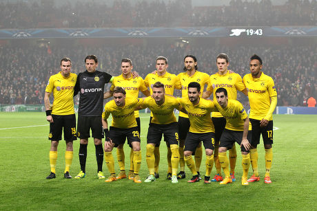 Borussia Dortmund Team Photo Editorial Stock Photo - Stock Image ...