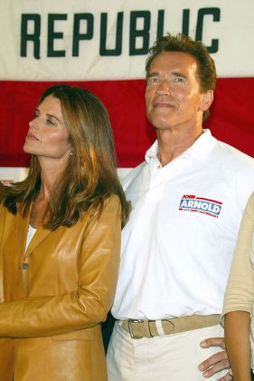 Maria Shriver Arnold Schwarzenegger Editorial Stock Photo - Stock Image ...