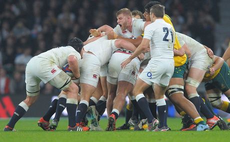 Englands George Kruis Top Shouts Encouragement Editorial Stock Photo ...