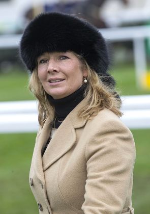 Georgie Nicholls Wife Trainer Paul Nicholls Editorial Stock Photo ...