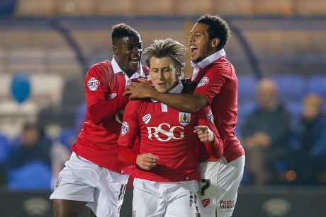 Luke Freeman Bristol City Celebrates Kieran Editorial Stock Photo ...