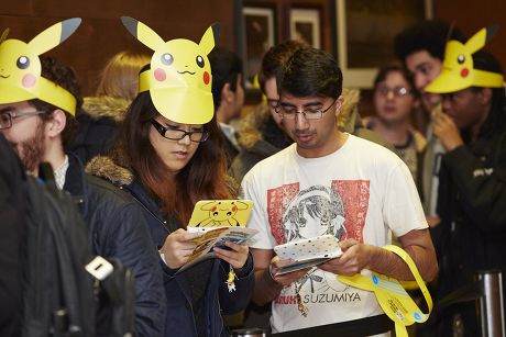 Pokemon Fans Gather Game Westfield Stratford Editorial Stock Photo ...