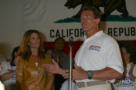 Arnold Schwarzenegger Wife Maria Shriver Editorial Stock Photo - Stock ...