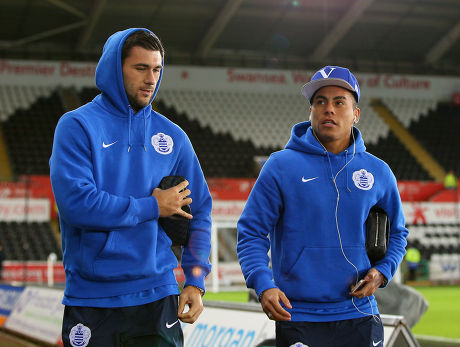Charlie Austin Eduardo Vargas Queens Park Editorial Stock Photo - Stock ...