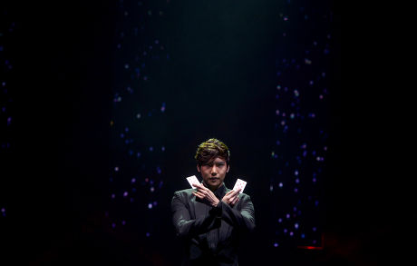 Magician Yu Hojin Performing Editorial Stock Photo - Stock Image ...