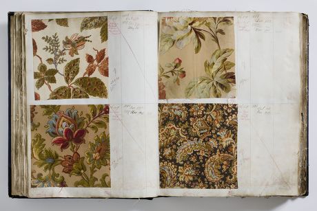 Pages Book Textile Samples Annotated By Editorial Stock Photo - Stock ...