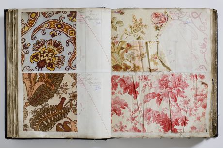 Pages Book Textile Samples Annotated By Editorial Stock Photo - Stock ...