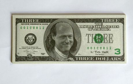 Fake 3 Bill Disgruntled States America Editorial Stock Photo - Stock ...
