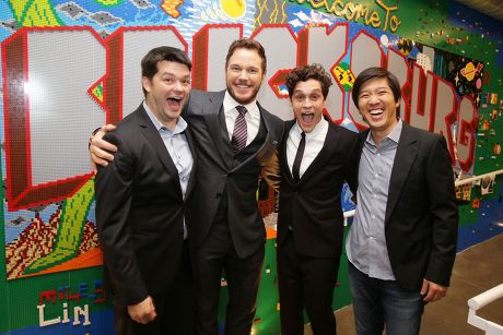 Chris Miller Chris Pratt Phil Lord Editorial Stock Photo - Stock Image ...