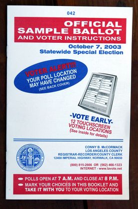 Sample Ballot Paper Editorial Stock Photo - Stock Image | Shutterstock