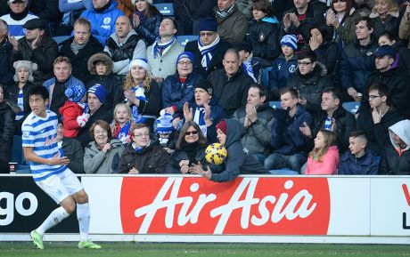 Qpr Fan Catches Ball Editorial Stock Photo - Stock Image | Shutterstock