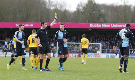 The FA Cup 2014/15 Second Round Wycombe Wanderers v AFC Wimbledon Adams ...
