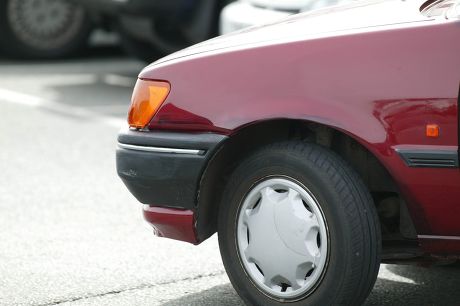 Damage Bumper Car Driven By Harvey Editorial Stock Photo - Stock Image ...