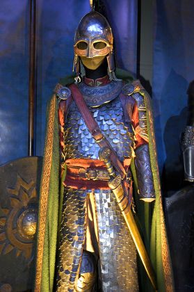 Rohan Royal Guard Armour Weapons Editorial Stock Photo - Stock Image ...