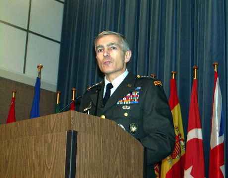 General Joseph Ralston General Wesley Clark Editorial Stock Photo ...