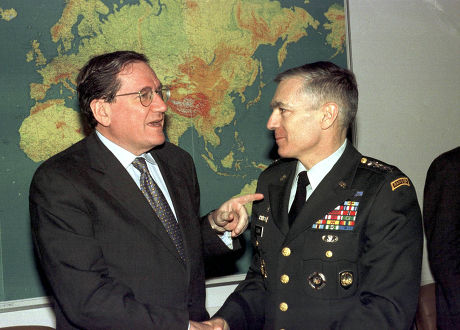 General Joseph Ralston General Wesley Clark Editorial Stock Photo ...