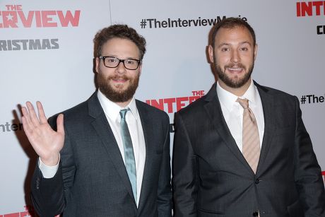 'The Interview' film premiere, Los Angeles, America - 11 Dec 2014 Stock ...