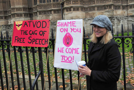 Anti-censorship protest, London, Britain - 12 Dec 2014 Stock Pictures ...