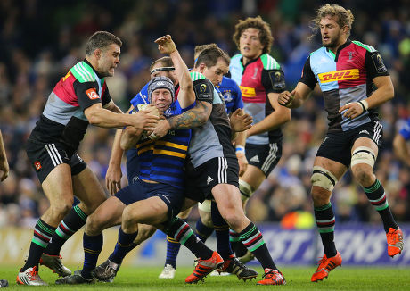 Leinsters Isaac Boss Tackled By Luke Editorial Stock Photo - Stock ...