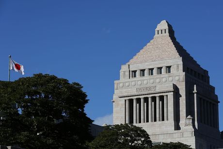 National Diet Building Exterior Editorial Stock Photo - Stock Image ...