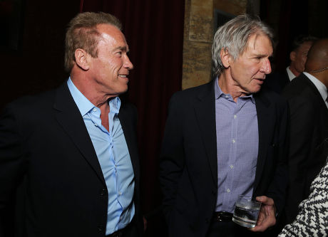 Arnold Schwarzenegger Harrison Ford Editorial Stock Photo - Stock Image ...
