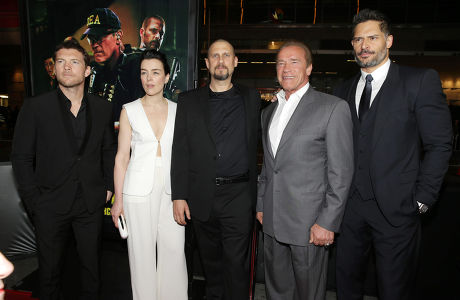 Lara Bingle Sam Worthington Joe Manganiello Editorial Stock Photo ...