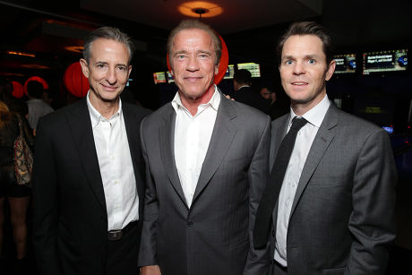 Jason Cassidy Arnold Schwarzenegger Bill Block Editorial Stock Photo ...