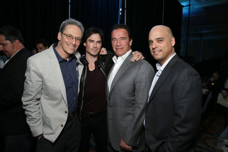 David Gelber Arnold Schwarzenegger Ian Somerhalder Editorial Stock ...
